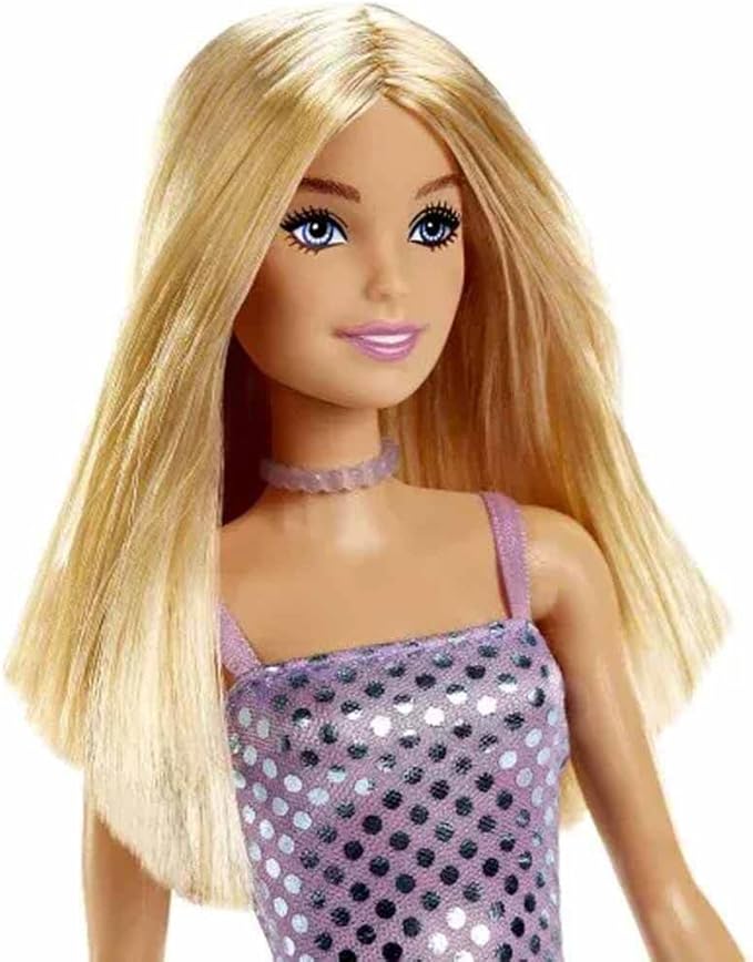 BARBIE GLITZ DOLL Blonde with Purple Dress KIDSGOODS