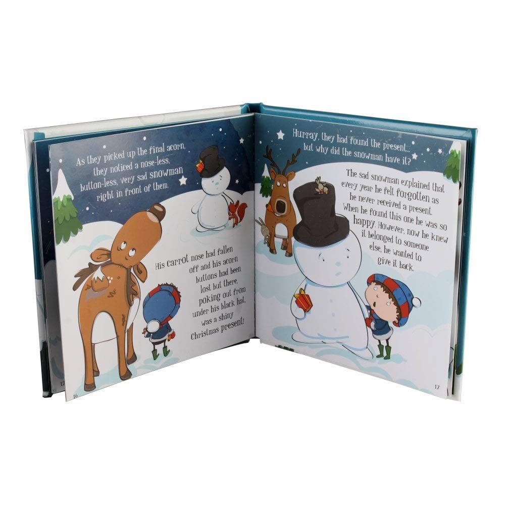 YOUR STORY BOOK Santa Needs Your Help--H&H Male Personalised Christmas ...