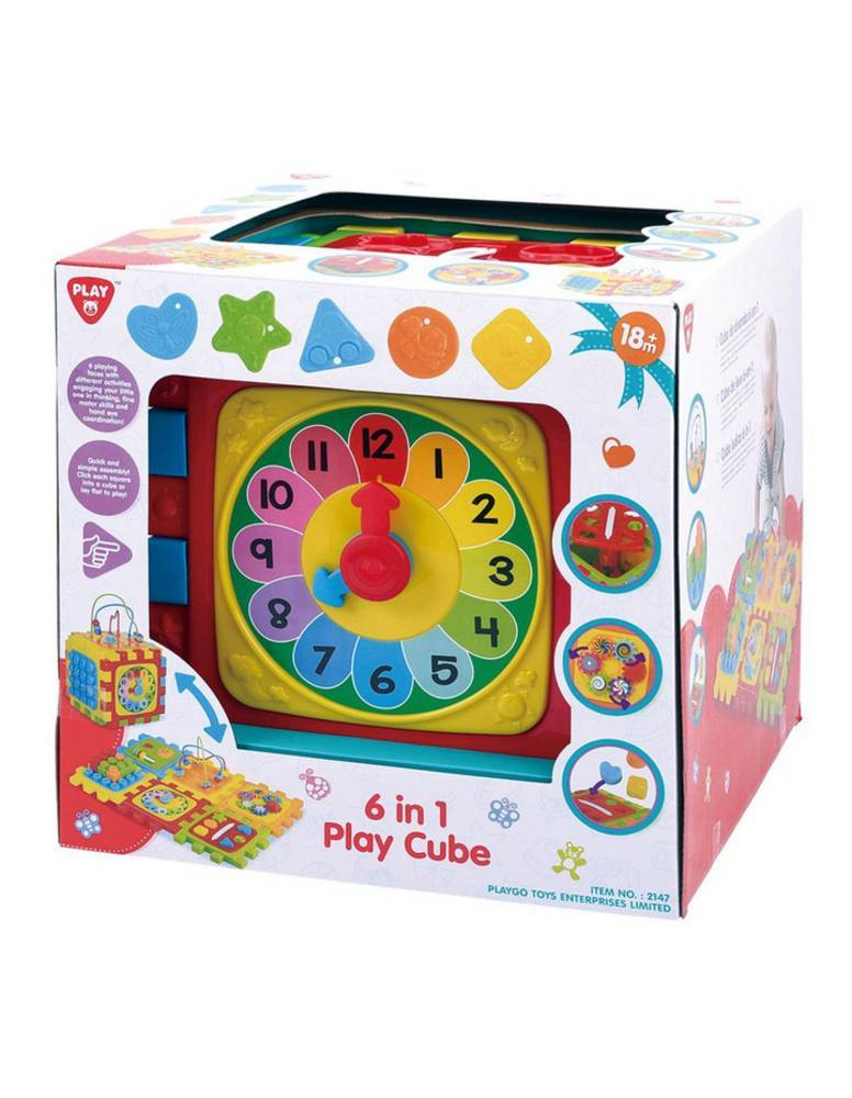 PLAYGO TOYS ENT. LTD. CURIOUS MIND ACTIVITY CUBE – KIDSGOODS