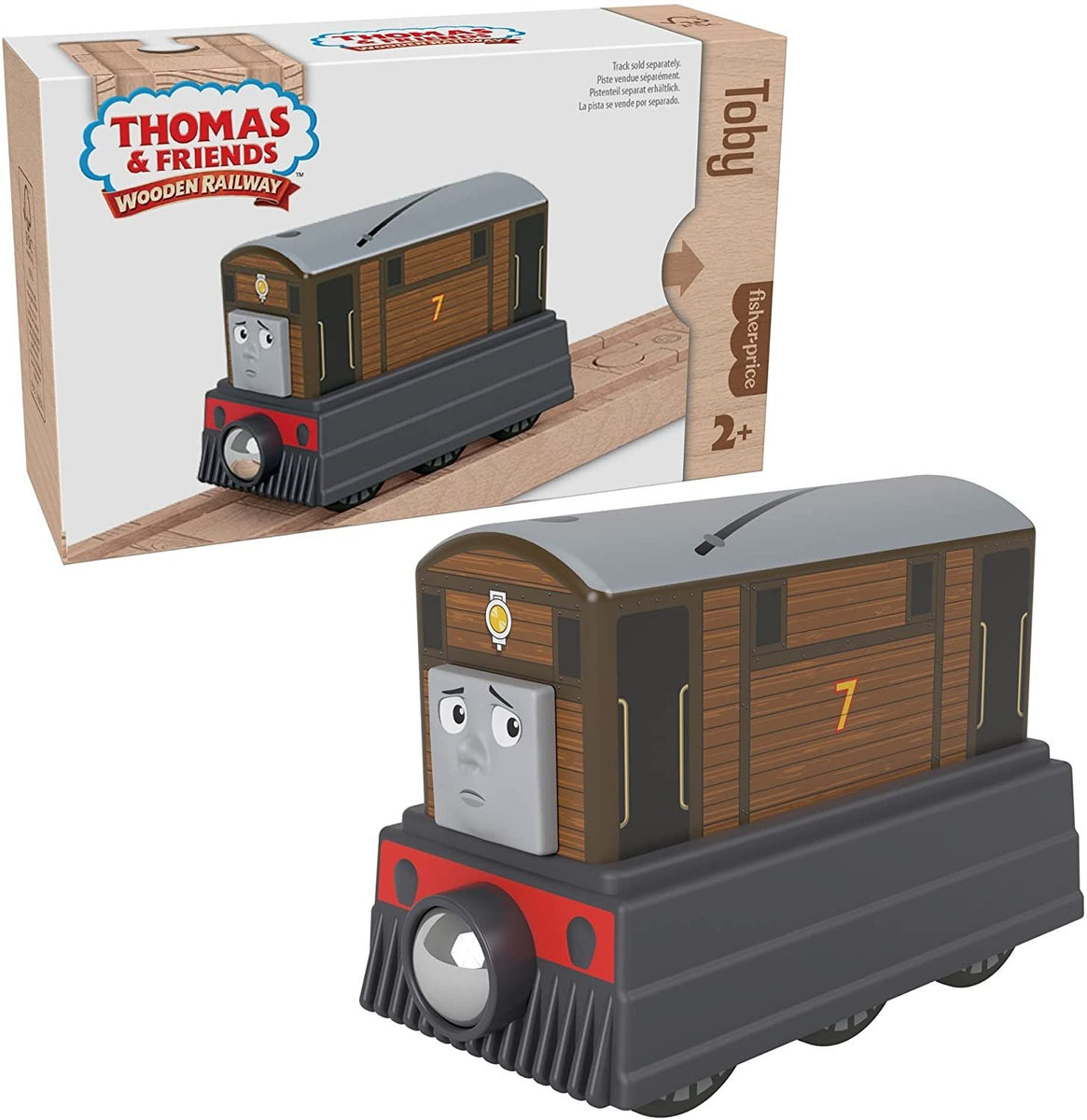 THOMAS FRIENDS WOODEN RAILWAY TOBY KIDSGOODS