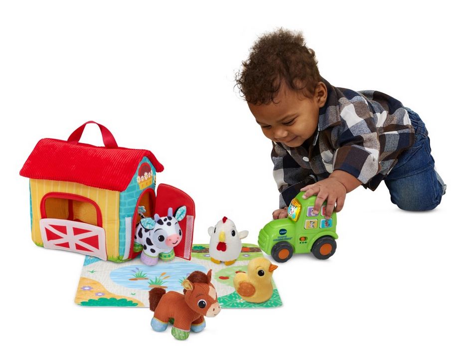 VTECH BABY FARMYARD ANIMALS SOFT PLAY SET – KIDSGOODS