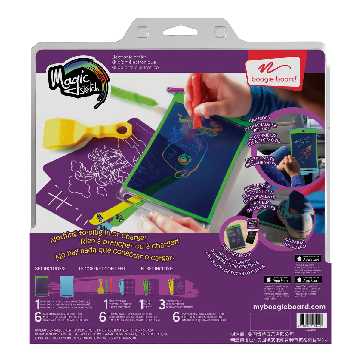 BOOGIE BOARD MAGIC SKETCH LCD EWRITER 3T – KIDSGOODS