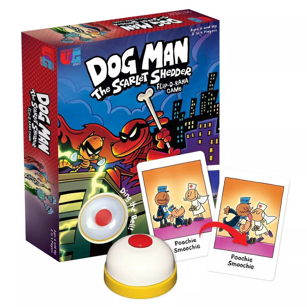 Dog Man The Scarlet Shedder Flip-O-Rama Game – KIDSGOODS