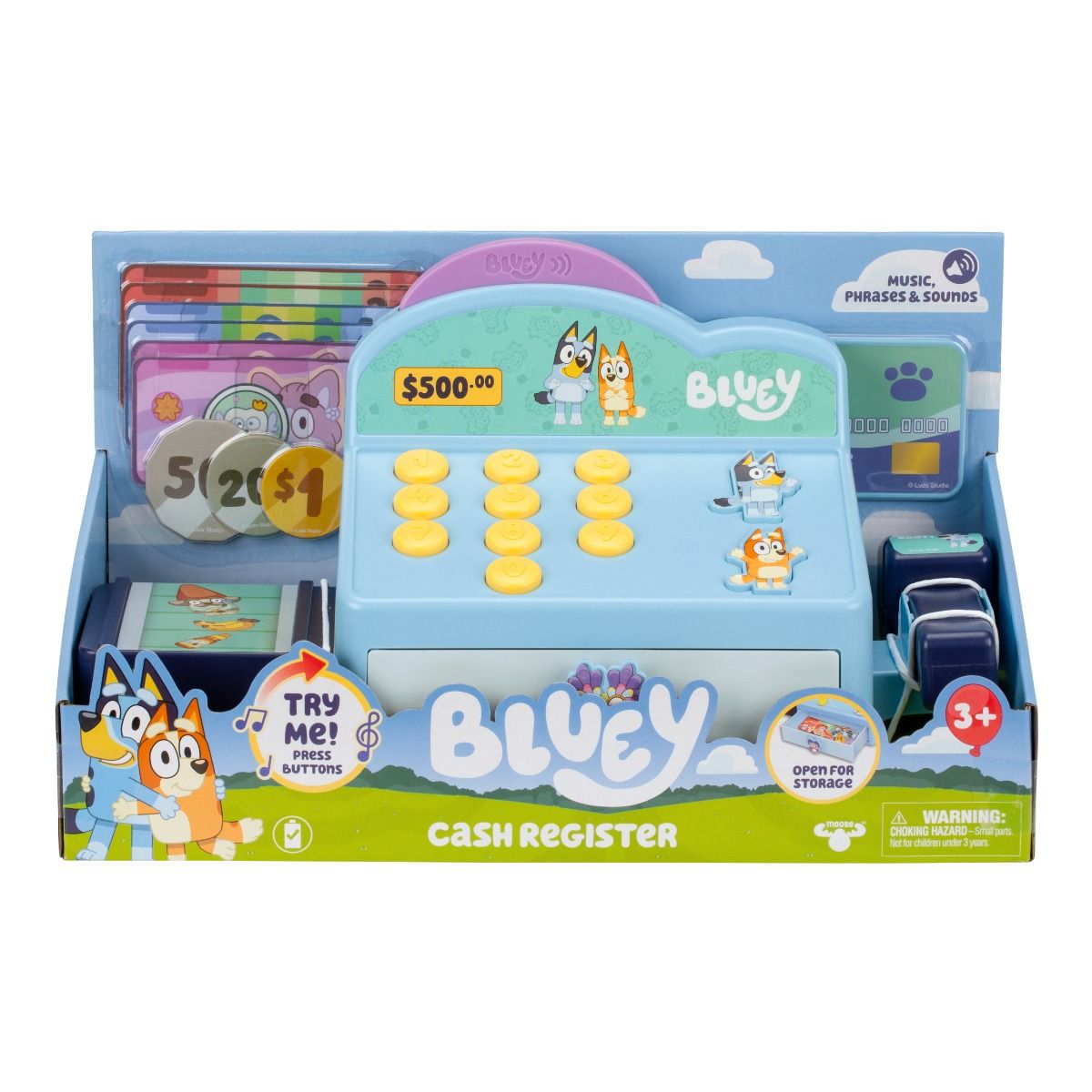 Bluey Series 11 Role Play Cash Register – KIDSGOODS