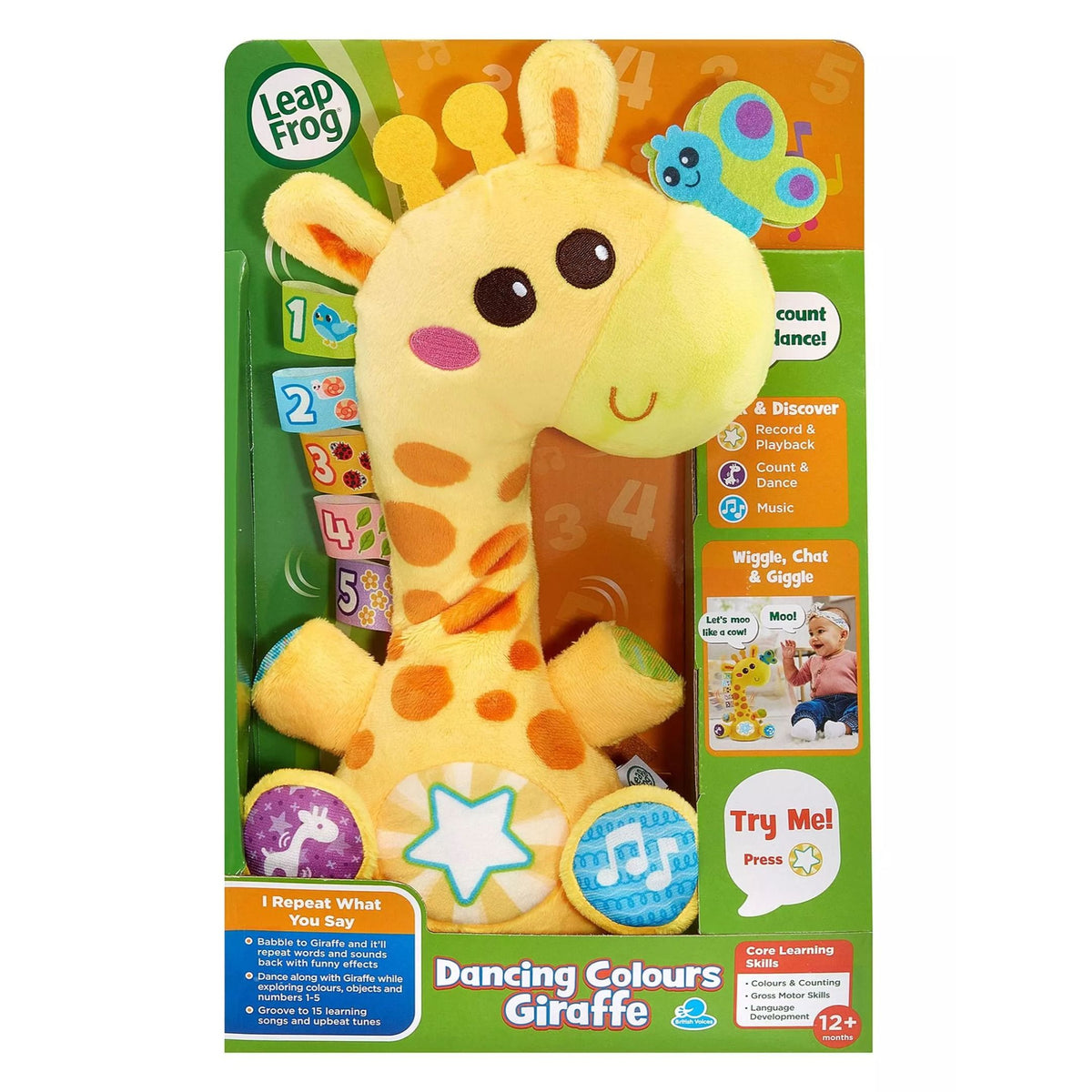 Leap Frog Dancing Colours Giraffe – KIDSGOODS