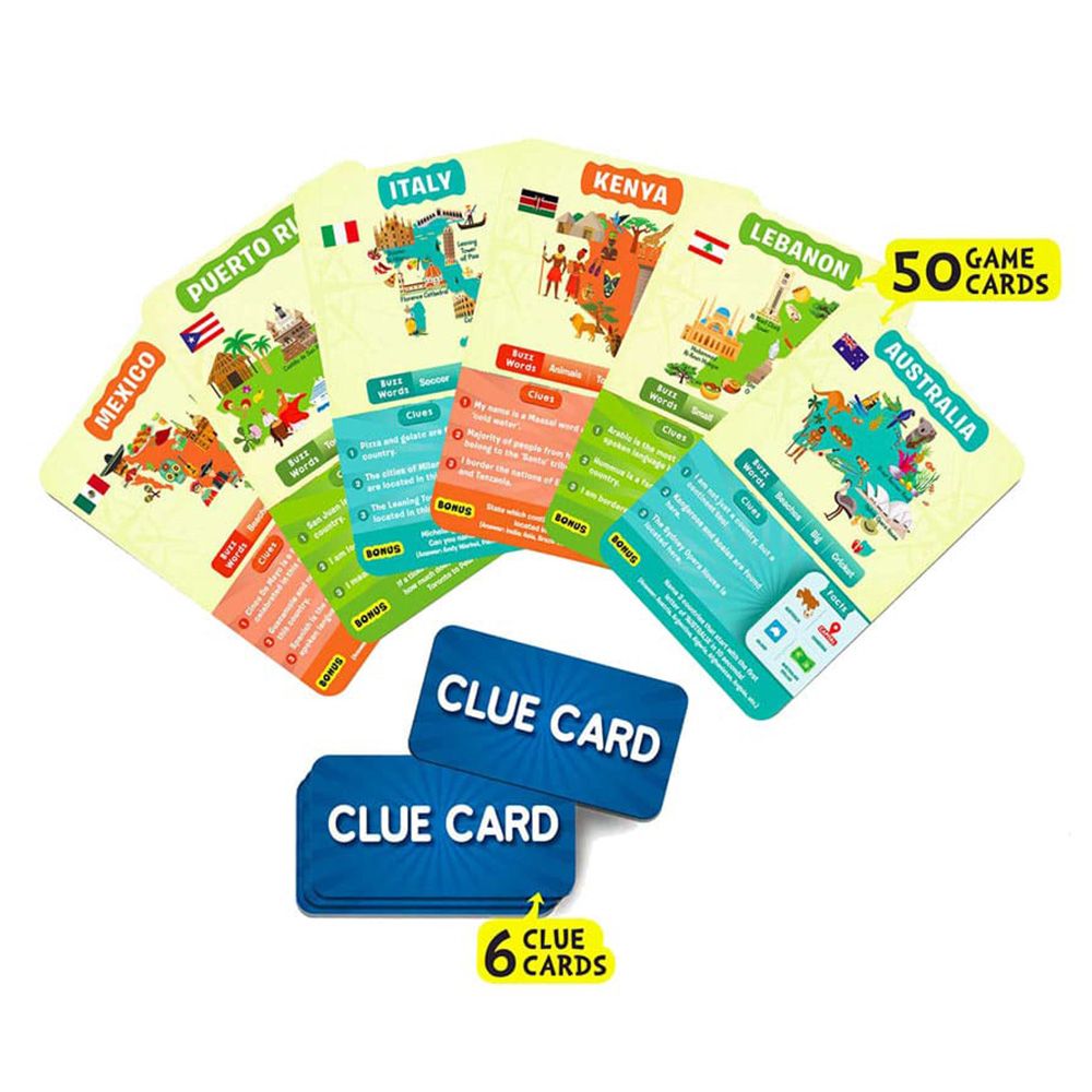 SKM56GCW Guess in 10 Countries Of The World – KIDSGOODS