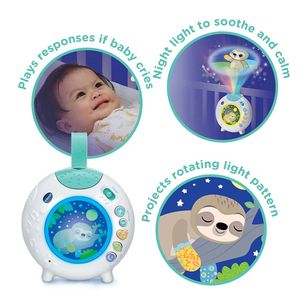 VTECH SLEEPY SLOTH COT LIGHT – KIDSGOODS