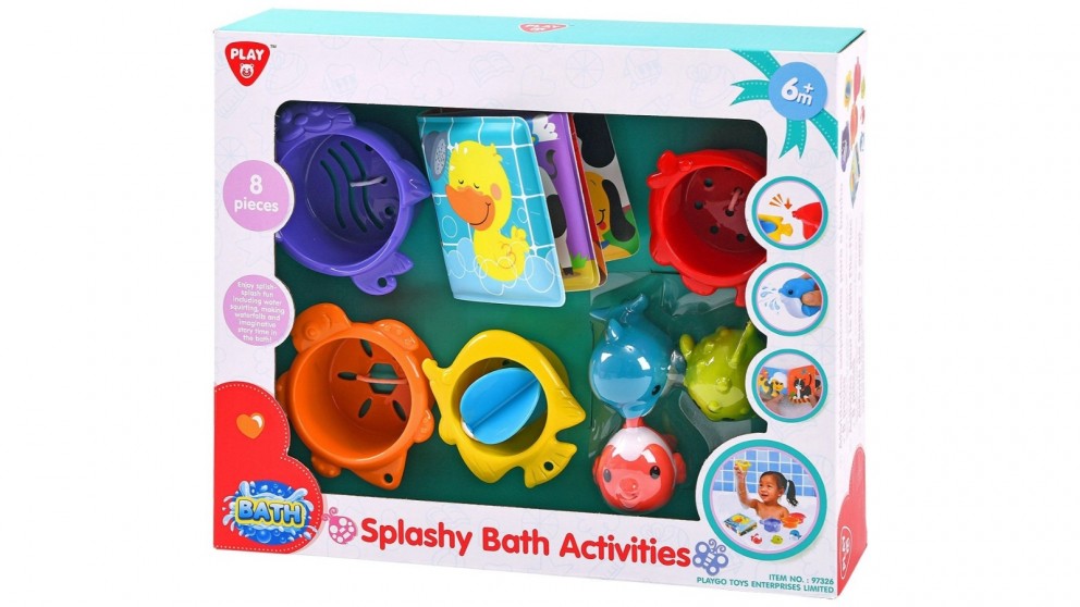 PLAYGO TOYS ENT. LTD. SPLASHY BATH ACTIVITIES – KIDSGOODS
