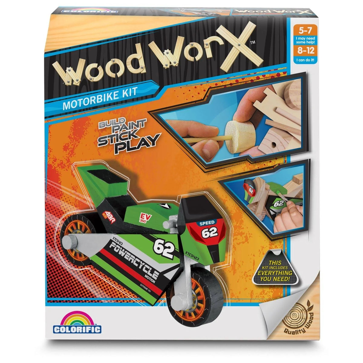 WOOD WORX MOTORBIKE KIT – KIDSGOODS